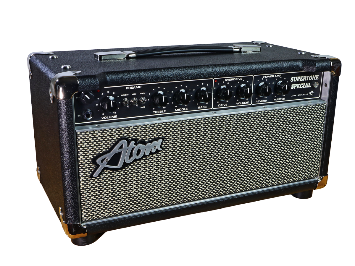 Supertone Special 50 Black Tolex Tube Amp Head - Handmade Sound